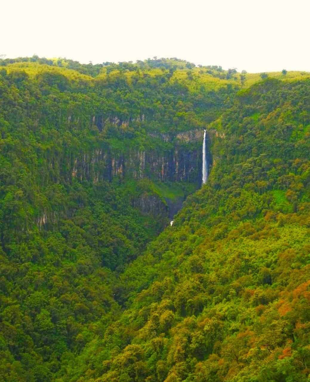 karuru falls the highest waterfall in Kenya - Into Safaris